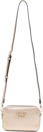 Liu Jo Femme, Sacs, Jaune, Taille: ONE Size Sac bandouli&egrave;re logo or rose