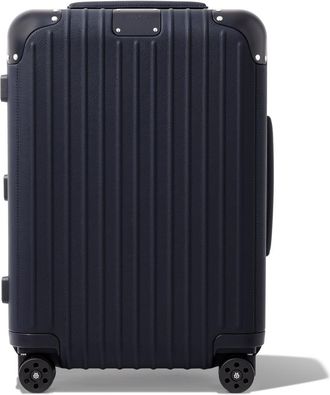 Rimowa Distinct Cabin Kabinenkoffer in Navy - Leder - 55x40x22.5