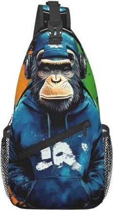 Generic Gorilla Sac &agrave; bandouli&egrave;re tendance pour homme