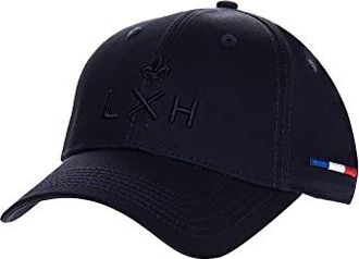 LXH Casquette 100% Coton Naturel - Collection Champs Élysées - Modèle Mixte - Taille Ajustable - Full Bleu