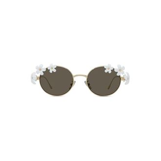 Loewe Signature Sonnenbrille - - Accessories - Damen - Gelb - 51 MM