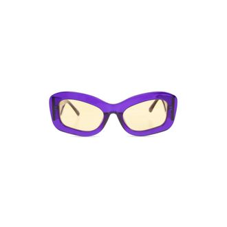 The Attico Rechteckige Sonnenbrille - - Accessories - Damen - Lila - ONE SIZE