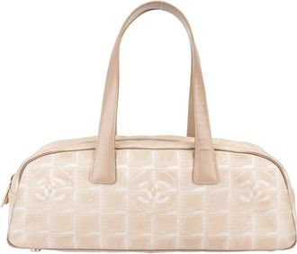 Chanel Crossbody Bags - Chanel Travel Line Monogram Handbag - Gr. unisize - in Beige - für Damen