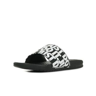 Nike Nike Benassi JDI Print, Herren Dusch- & Badeschuhe, Schwarz (Black/White 24), 46 EU