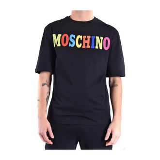 Moschino Stylisches T-Shirt - - Tops - Herren - Schwarzk - L