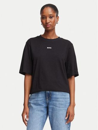 HUGO BOSS T-Shirt Enis 50523256 Schwarz Regular Fit