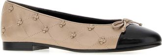 Tory Burch Cemento Ballet Flat - Beige