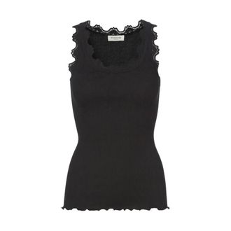 Rosemunde Seidentop - - Tops - Damen - Schwarzk - S
