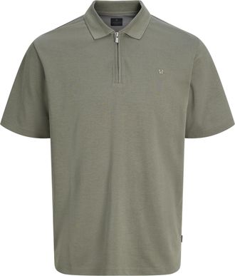 Jack & Jones Jprblaethan Ss Zip Polo Sn