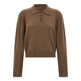 Loulou Studio Damen, Strickwaren, Braun, XSGröße