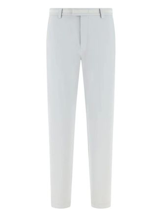 Boggi Milano zip-pocket stretch trousers - Grau