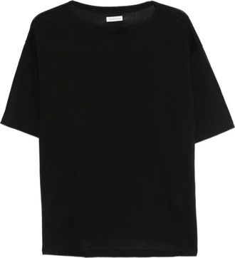 Kaptain Sunshine Kaptain Sunshine, Homme, Tops, Noir, Taille: L Tee Col bateau manches courtes Washi Tenjiku