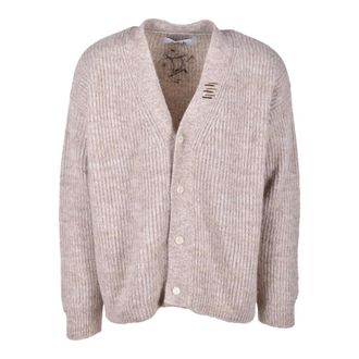 Adish Adish - Cardigan Over - Homme - Pulls - Beige - Taille: XL