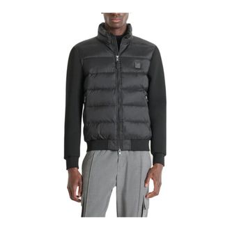 Antony Morato Schwarze Jacke mit Rei&szlig;verschluss und Taschen - - Jackets - Herren - Schwarzk - S