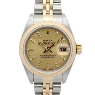 Rolex Montre bracelet vintage Pre-owned - Femme - Pre-owned - Jaune - Taille: ONE Size