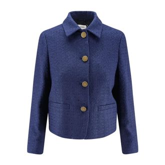 Saulina Milano Saulina, Damen, Jacken, Blau, XLGr&ouml;&szlig;e