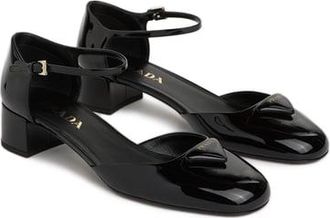 Prada Escarpins en cuir verni