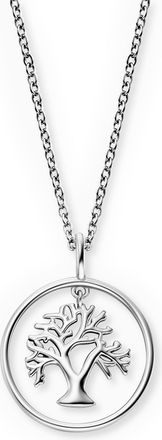 Engelsrufer Kette Lebensbaum Silber für Damen aus 925er Sterlingsilber - Karabinerverschluss - Länge: 42+4+4cm
