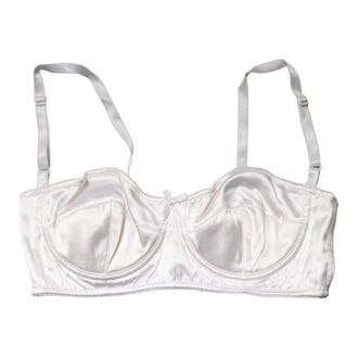 Dolce & Gabbana Femme, Sous-v&ecirc;tements, Blanc, Taille: 38 FR Soutien-gorge balconnet &agrave; armatures semi-rembourr&eacute;