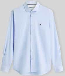 Tommy Hilfiger Slim Fit Businesshemd mit Logo-Stickerei