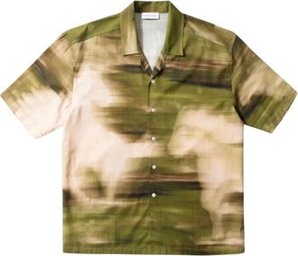 Edmmond Studios Edmmond Studios, Homme, Chemises, Vert, Taille: M Short Sleeve Chemises