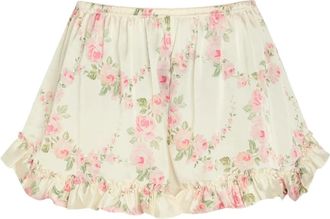 Simone Rocha Femme, Shorts, Beige, Taille: 36 FR Shorts &agrave; volants