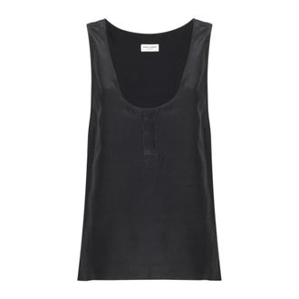 Saint Laurent Damen, Blusen & Hemden, Grau, MGr&ouml;&szlig;e