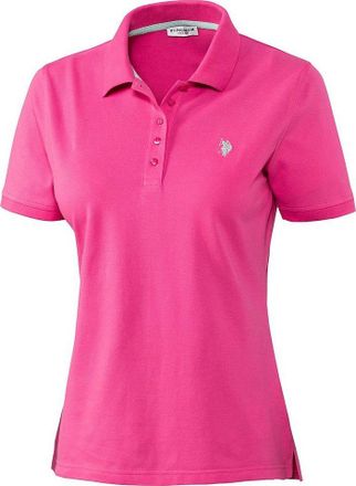 U.S.Polo Association Poloshirt Stretch-Piqu&eacute; mit taillierte Passform