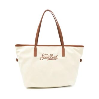 MC2 Saint Barth Femme, Sacs, Blanc, Taille: ONE Size Tote Bags