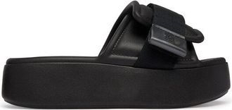 Melissa Pantoletten Melissa Free Fuzzy Slide Platform Ad 37835 Schwarz