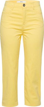 Brax Damen Style Mary C Ultralight Cotton Hose, Banana, 36W / 32L EU