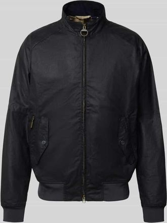 Barbour Bomberjacke mit Zweiwege Rei&szlig;verschluss
