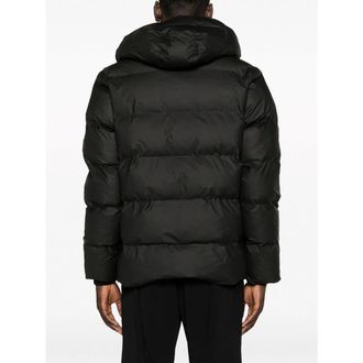 Rains Waterproof Padded Down Jacket - Black