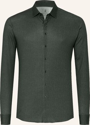 DeSoto Desoto Jerseyhemd Slim Fit gruen