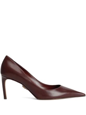 Dolce & Gabbana escarpins Devotion 80 mm en cuir - Rouge