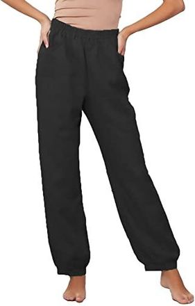 Generic Pantalon Leger Ete Femme Fluide Ample Lin &Eacute;t&eacute; Pantalons D&eacute;contract&eacute;s en Coton et Lin Amples Accueil Pantalons Harlan D&eacute;contract&eacute;s pour Dames Leger Pan