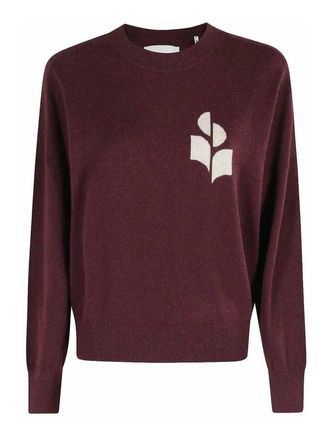 Isabel Marant Pull Col Rond - Bordeaux