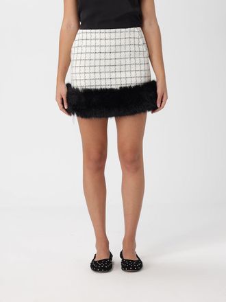 Self Portrait Jupe SELF-PORTRAIT Femme couleur Blanc