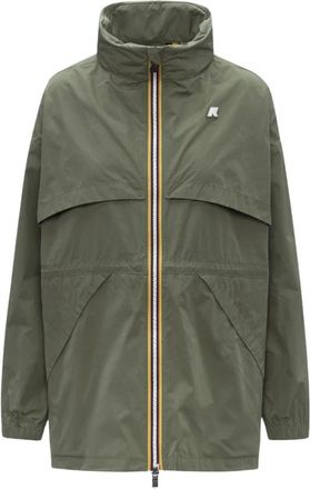 K-Way Femme, Manteaux, Vert, Taille: 44 FR Aubeline Memory Touch Jacket