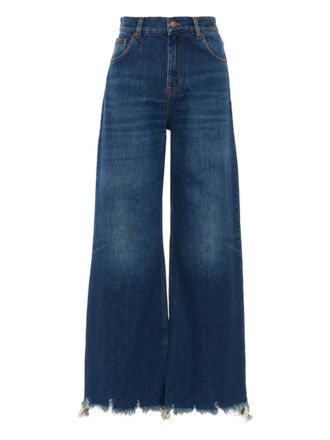 Chlo&eacute; Hoch geschnittene Five-Pocket-Jeans - Blau