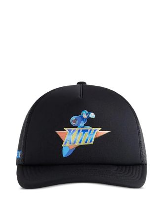 Kith x Capcom casquette &agrave; logo - Noir