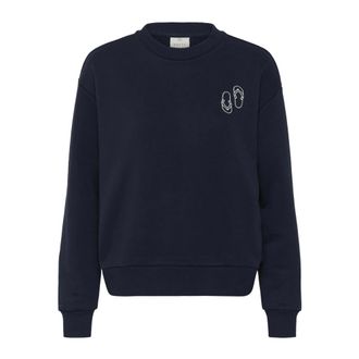 Kaffe Damen, Sweatshirts & Hoodies, Blau, XLGr&ouml;&szlig;e