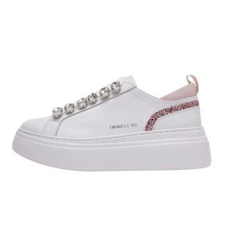 Emanuelle Vee Femme, Chaussures, Blanc, Taille: 40 EU Bice Baskets