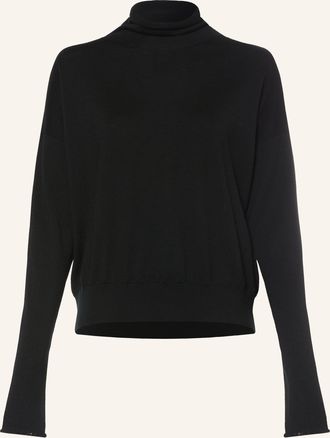 Arket Arket Rollkragenpullover Aus Merinowolle schwarz