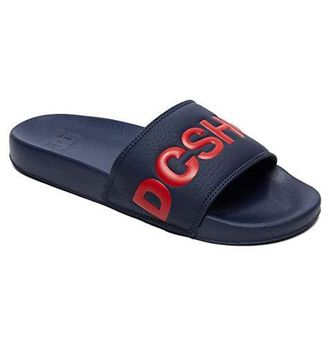 DC ADYL100043 homme Chaussures de Plage & Piscine, Bleu (Navy/Red Nrd), 40.5 EU