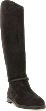 Brunello Cucinelli Suede Boot - Black