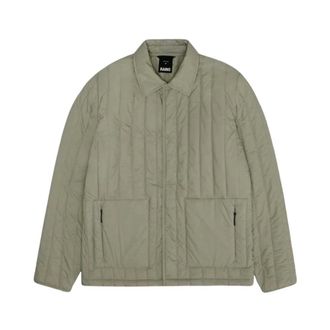 Rains Femme, Vestes, Beige, Taille: 38 FR Banja Liner Overshirt