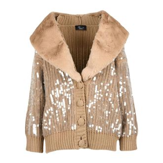 Blumarine Wollpullover - - Knitwear - Damen - Braun - XS