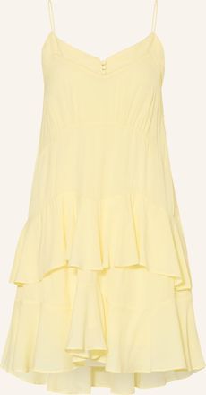 BA&SH Ba&Sh Kleid Bilona Mit Volants gelb