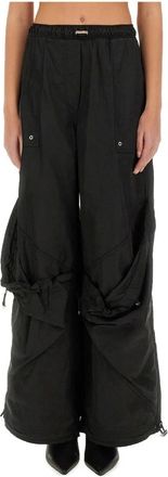 The Attico Femme, Pantalons, Noir, Taille: 36 FR Long Pant
